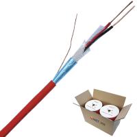 China 2 Core Al/Foil Shield Fire Alarm Cable for ExactCables 2x1.5mm2 Bare Copper Conductor for sale