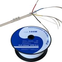 China Jacket PVC Composite CPR Cca s1 d1 a1 Alarm Cable Security Cable 2X0.50 8X0.22 Copper for sale