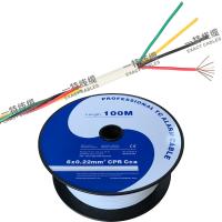 China Jacket PVC Composite CPR Cca s1 d1 a1 Alarm Cable Security Cable 2X0.50 8X0.22 Copper for sale