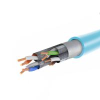 China ExactCables Shielded Category 8 LAN Cable 23 AWG BC SFSP 2000MHz Data Network Cable for sale
