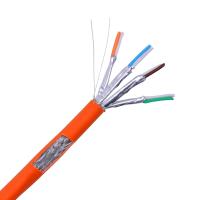 China 305m Cat6a UTP Network Cable 23AWG 4 Pair Solid BC Copper 100 Ohm for sale