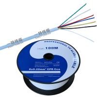 China TC LSF Insulation Jacket Alarm Cable Signal Control Cable 14x0.22mm2 with Drain Wire for sale