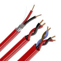 China PH30 Fire Alarm Cable 4 Core 1.5mm2 Red PVC ABS 950C Fire Resistant 16 AWG 305m Roll for sale