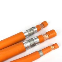 China 2 Cores Safety Orange Copper EV Charging Cable 110V-450V 16A 2.5mm2 for Electric Vehicle for sale