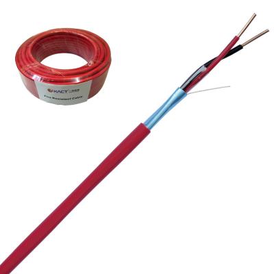 China ExactCables Fire Alarm Cable 2x1.5mm2 Unshielded Bare Copper FRLS CE RoHS for sale