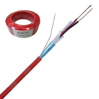 China PVC Insulation Waterproof 305m Roll FRLS 1x2x0.5 Fire Alarm Cable for sale