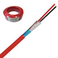 China Fire Safety ExactCables KPSng A -FRLS 1*2*0.75 Bare Copper 2core Red Fire Alarm Cable for sale