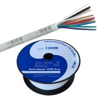 China Industrial 2x0.22mm2 Unshielded Stranded TC Tinned Copper Conductor LSOH Alarm Signal Cable for sale
