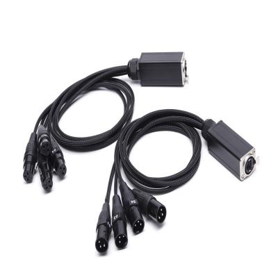 China DB25P Male to RJ50 10P10C Female Data Transfer Charging Cable Custom Length for sale