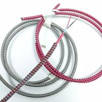 China KPSng A FRLS 2x2x1.0mm2 2 Core Shielded Red Armored Fire Alarm Cable PVC Insulation for sale