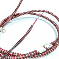 China KPSng A FRLS 2x2x1.0mm2 2 Core Shielded Red Armored Fire Alarm Cable PVC Insulation for sale