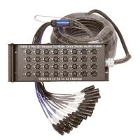China Multichannel XLR Snake Cable 4 to 48 Channels Male to Female DMX Audio Stage Box Cable for sale