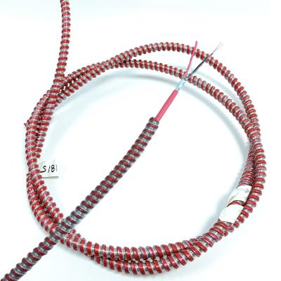 China ABS Armored Fire Alarm Cable 2x1.5mm 2.5mm White PVC Electrical Cable Industrial for sale