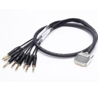 China IP58 Active Optical Cable 8ch 6.35mm Male Audio Transmission Custom Length for sale