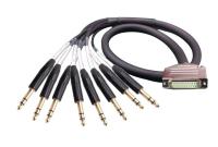 China IP58 Active Optical Cable 8ch 6.35mm Male Audio Transmission Custom Length for sale