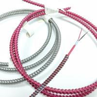 China ABS Armored Fire Alarm Cable 2x1.5mm 2.5mm White PVC Electrical Cable Industrial for sale