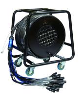China Stage Box RSS16X8-30 M16-10 XLR Round Wire Audio Snake Cable 20CH 24CH 32CH for sale