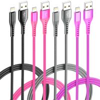 China 3 in 1 Multi Phone Cord with Type C/Micro/Lightning USB Connectors USB Charging Cable for sale