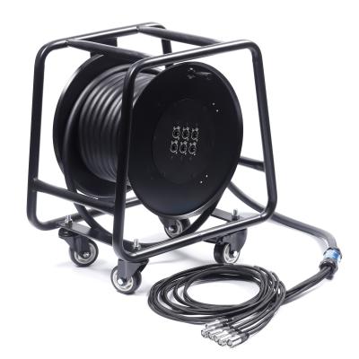 China Round Wire Material 8 24 16 32 Channels XLR DMX Sound System Stage Box RSS16X8-30/M16-10 for sale