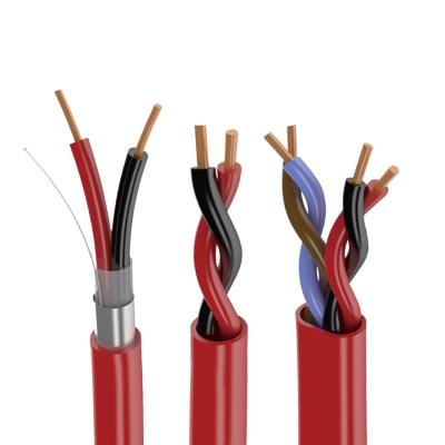 China ExactCables Fire Alarm Cable 2 Core 1.5mm2 FRLS Screened CE RoHS CCC for sale