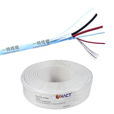 China Shielded 16x0.22mm2 Stranded CCAM Conductor CPR Eca Alarm Cable for Industrial Alarms for sale