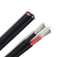 China TUV IEC 60332-1 Red 4sqmm DC PV Solar Cable XLPE Panel Wire 1.8kV for sale