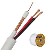 China 1 Conductor RG59 Coaxial Power Cable for CCTV Camera Communication Durable Material for sale
