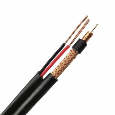 China RG59 Siamese Coaxial Cable 75 Ohm 305m with Power for CCTV Camera System for sale