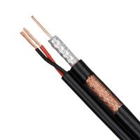 China RG59 Siamese Coaxial Cable 75 Ohm 305m with Power for CCTV Camera System for sale