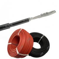 China TUV Certified 6mm2 10mm2 UV Resistant TC Conductor 1000V PV Solar Cable for Long Life for sale