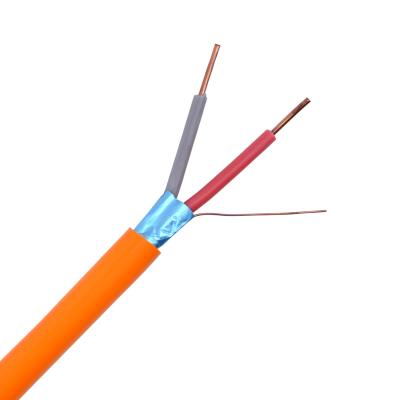 China PVC Jacket Unshielded Fire Alarm Cable KPS Screened FRLS 1x2x0.75 mm² for sale