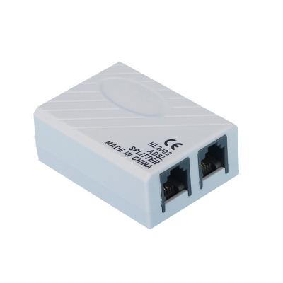 China Customized Single Port ADSL Line Filter Modem Splitter for Improved Network Performance 1 Port for sale