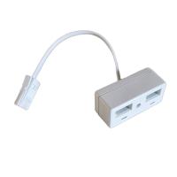 China ADSL Splitter for RJ11 RJ45 6P6C US VDSL POTS Modem Phone Versatile Functionality for sale
