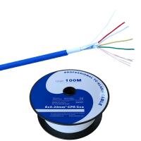 China LSF Insulation 14x0.22mm2 Stranded CCA Alarm Cable 2-20 Cores Security Wire for sale