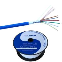 China LSF Insulation 14x0.22mm2 Stranded CCA Alarm Cable 2-20 Cores Security Wire for sale