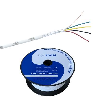 China Al/Foil Shield 14x0.22mm2 Bare Copper Conductor LSF Control Cable with 7*0.2mm Drain Wire for sale