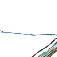 China CW1308 Color Ring Telephone Cable 2 to 48 Pairs Solid Bare Copper PVC Insulated Al Foil Shielded for sale