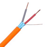 China BS6387 Shielded Fire Alarm Cable 2x2.5mm2 with Drain Wire 1/0.5tc mm for sale