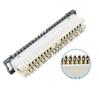 China BC Inner Conductor 10pairs LSA Stainless Steel Krone Back Mount Frame for Telecom System for sale