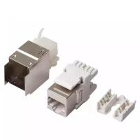 China 180 Degree Cat6 Keystone Jack in Different Colors for Customized Networking Solutions for sale
