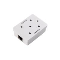 China Affordable Plastic Cat6 1port FTP RJ45 Surface Mount Box with Inner Conductor Tc for sale
