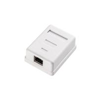China Affordable Plastic Cat6 1port FTP RJ45 Surface Mount Box with Inner Conductor Tc for sale