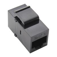 China Cat5e UTP Keystone Jack 110 IDC Type 90 Degree RJ45 Inline Coupler for Networking FLUKE Tested for sale