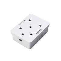China Single Port Cat6 UTP Surface Mount Box for Seamless Network Desktop Integration for sale