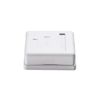 China Single Port Cat6 UTP Surface Mount Box for Seamless Network Desktop Integration for sale