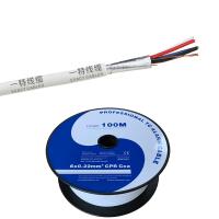 China Solid 8xAWG24 Unshielded CCA Alarm Cable 2-20 Cores EN50575 IEC6032-1 for sale