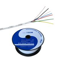China Solid 8xAWG24 Unshielded CCA Alarm Cable 2-20 Cores EN50575 IEC6032-1 for sale