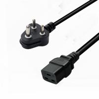 China PVC Rubber SABS Power Cord 16A 250V South Africa Standard for Consumer Electronics for sale