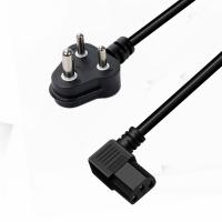 China PVC Rubber SABS Power Cord 16A 250V South Africa Standard for Consumer Electronics for sale