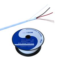China Unshielded PVC Insulation Solid 8xAWG24 CCA Alarm Cable 2-20 Cores 0.22mm2 for sale